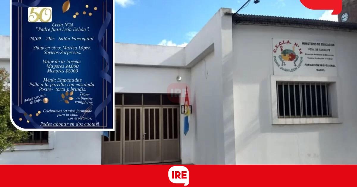 Todos invitados: El CECLA N°14 festejará su 50 aniversario con una cena ...