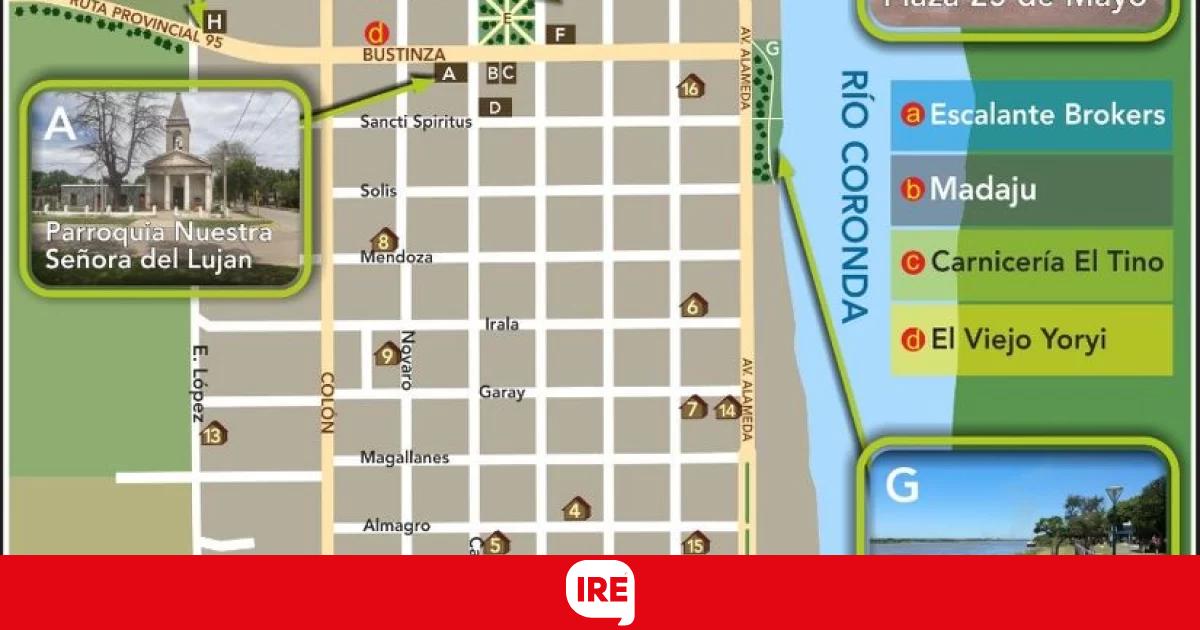 Un mapa para conocer las bellezas turísticas de Puerto Gaboto | IRE ...